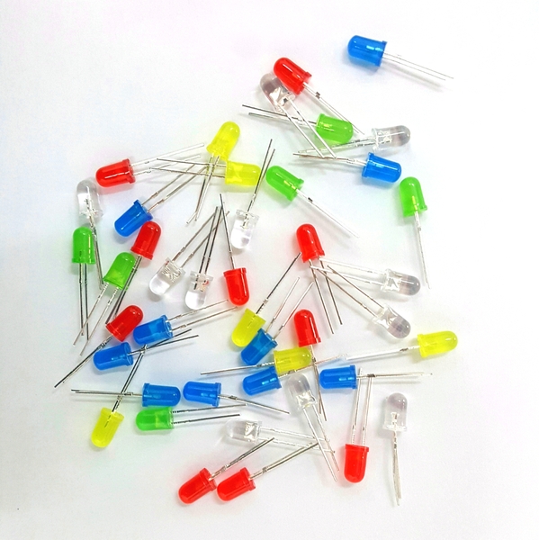 LED đơn màu 5mm (10 con) – Arduinovina.com