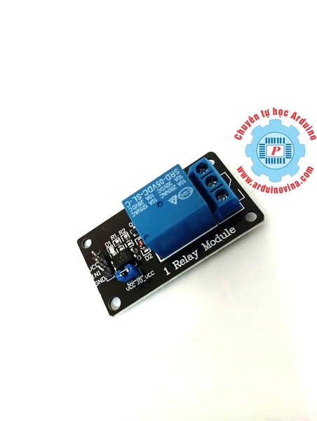 Module 1 relay 5VDC opto cách ly – Arduinovina.com