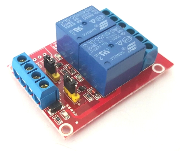Relay 5V 2 Kênh (High/Low) – Arduinovina.com