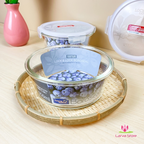 Hộp Thủy Tinh Chịu Nhiệt 950Ml Glass Euro Lock&Lock LLG861