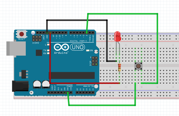 Thực Hành Ngắt Ngoài Với Arduino Uno R3 | Điện Tử DAT