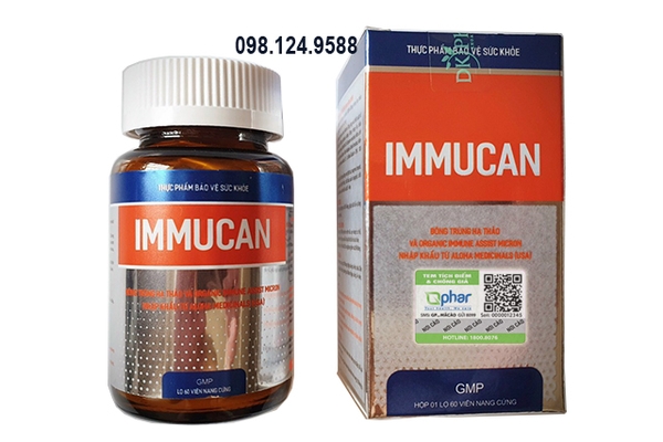 Immucan - Đông trùng hạ thảo và 5 loại nấm quý cho người ung thư