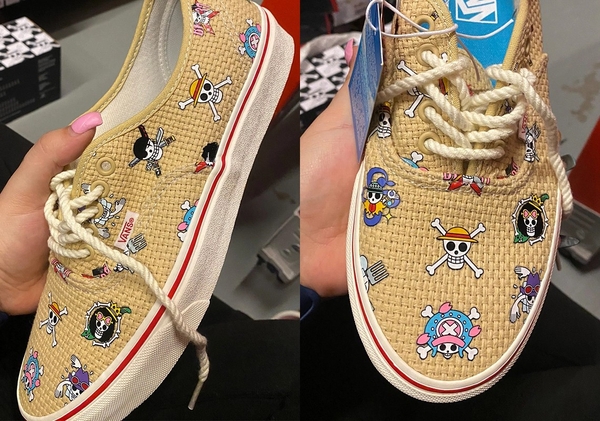 HÌNH ẢNH ĐẦU TIÊN TỪ LẦN COLLAB ĐÁNG MONG CHỜ ONE PIECE X VANS