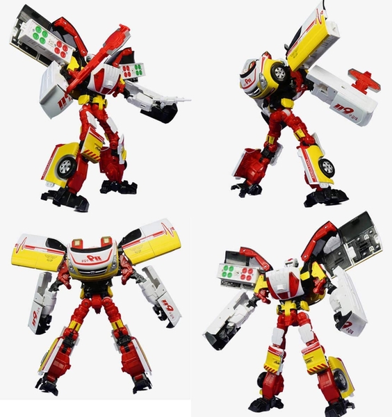 Carbot - Xe cứu thương Starex Ambulance 119 biến hình robot