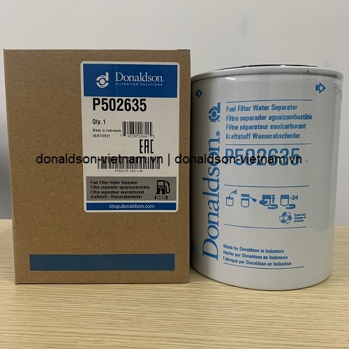 P502635 | Lọc nhiên liệu thô Komatsu (600-319-5611) – DONALDSON VIỆT NAM