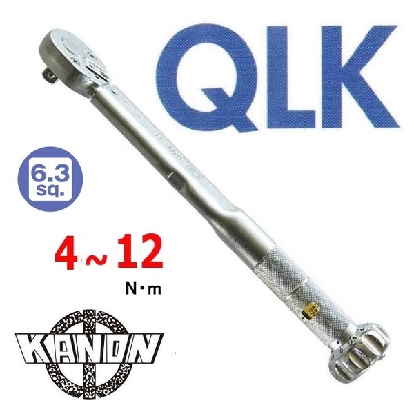 Cờ lê lực Kanon N12QLK - Cần xiết lực 1/4 inch | Cờ lê lực Kanon