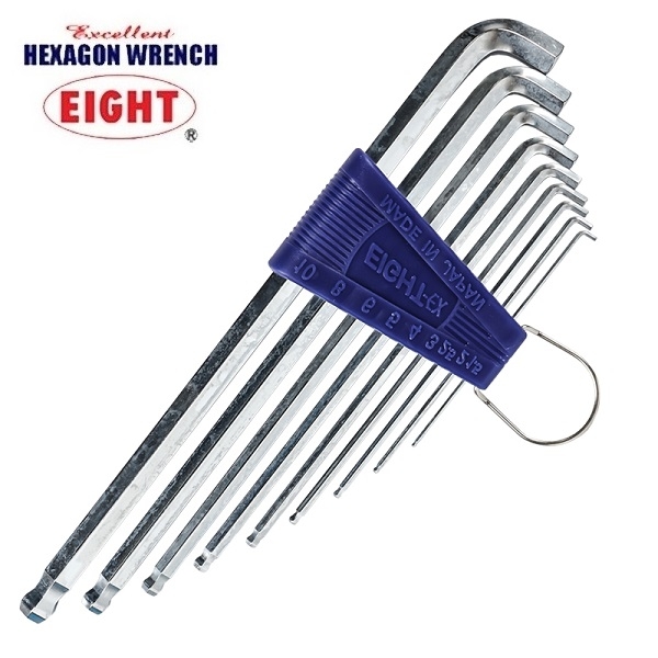Lục giác chìm EIGHT TTS-9 - Bộ lục giác ngắn | Lục giác chìm Eight