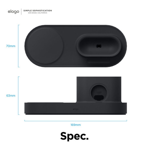 Đế sạc Elago MagSafe Trio 1 Charging Hub Kim Cương Mobile