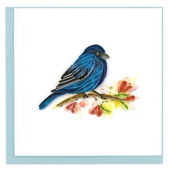 Bird Quilling Card
