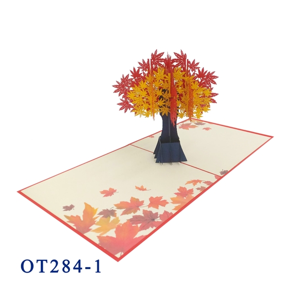 Maple Tree Pop Up Card