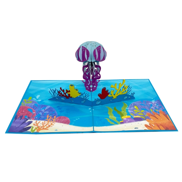 Jellyfish Pop Up Card