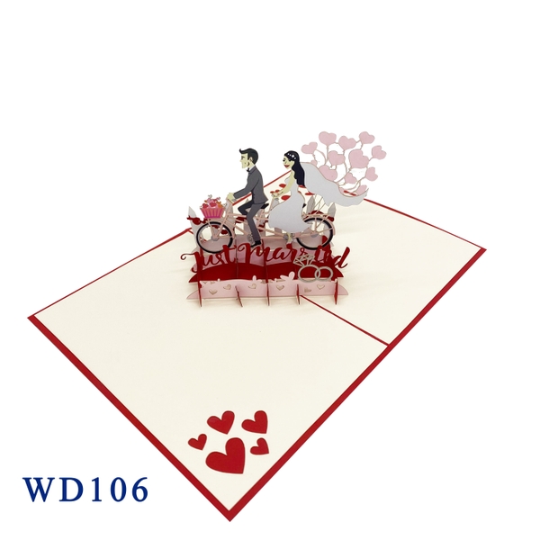 Wedding Day Pop Up Card