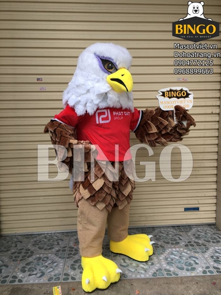 Mascot chim đại bàng Phát Đạt Group