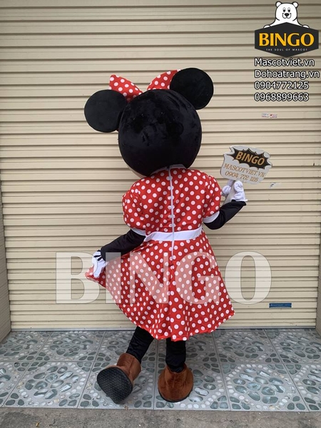 Đặt thuê mascot chuột Minnie – Mascot