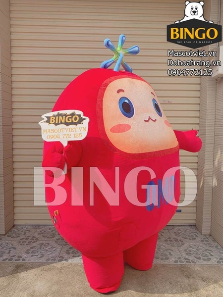 Mascot hơi linh vật Omo