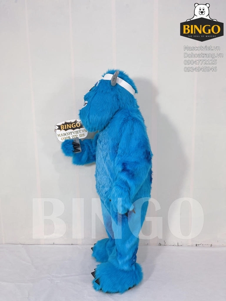 Mascot Monster xanh