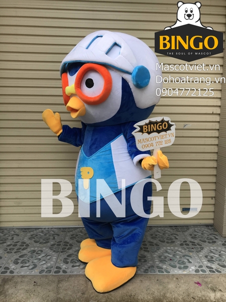 Mascot Pororo Phi Công