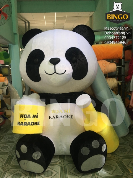 Mô hình Panda cao 2m – Mascot