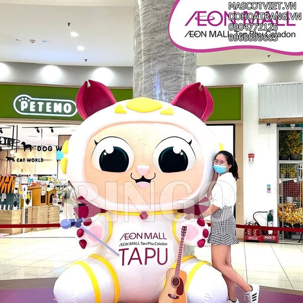 Mô hình trưng bày linh vật Tapu Aeon mall – Mascot
