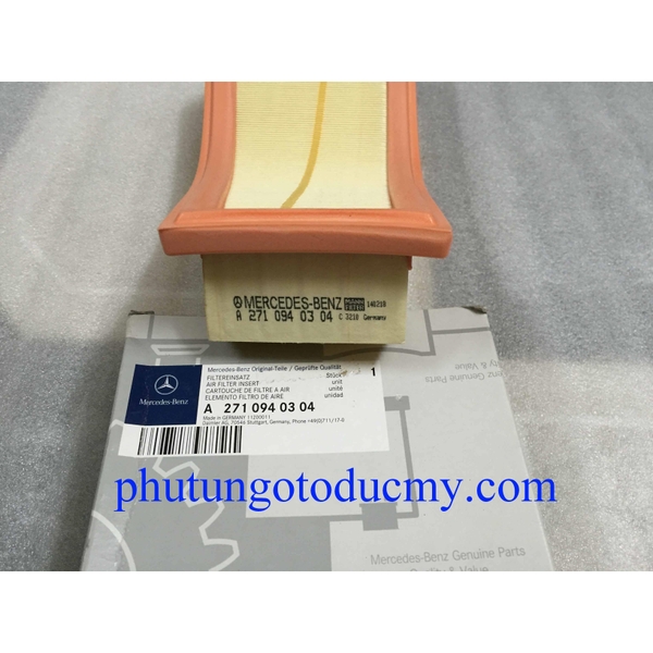 Lọc gió động cơ Mercedes C200,C250 W204, E200 W211,E250 W212- A2710940304