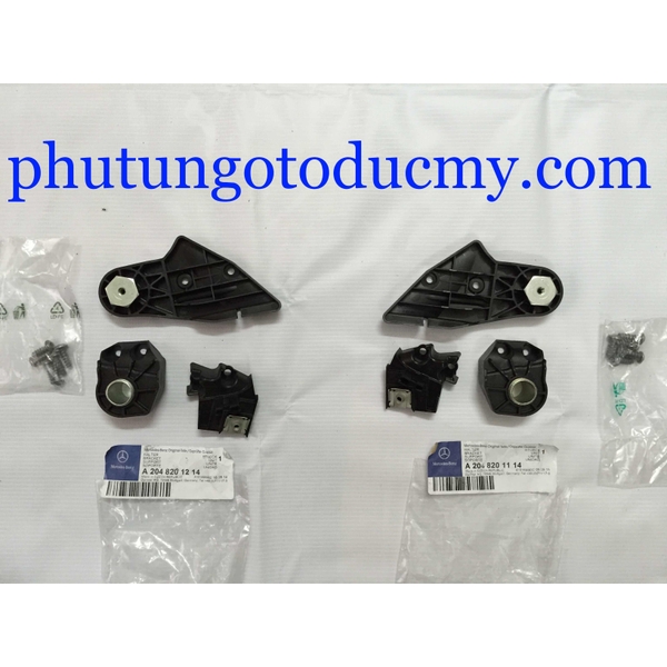 Giá nhựa đỡ đèn pha Mercedes C200, C230, C250, C300 W204 - A2048201114