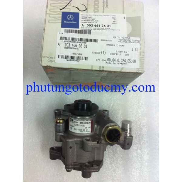 Bơm trợ lực lái Mercedes S320, S350,S500 W220-A0034662601 giá tốt