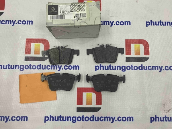 Má phanh sau Mercedes C200, C250, C300 W205, GLC200 A0004209403, 000 ...
