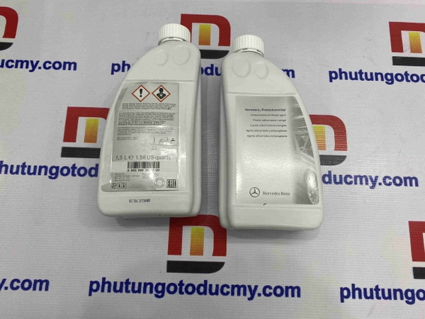 Nước mát Mercedes màu đỏ Can 1,5 lít A0009892825