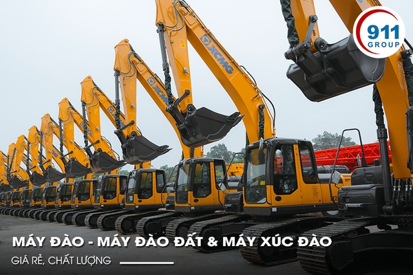 Máy Đào - Máy Đào Đất & Máy Xúc Đào Giá Rẻ, Chất Lượng