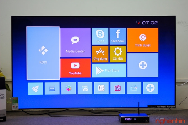 Hướng dẫn các bước kết nối Android Tivi Box với TV