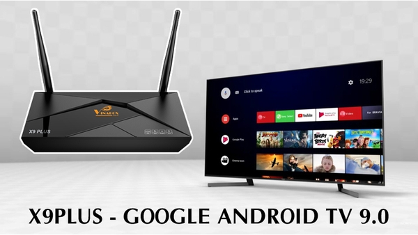 VINABOX X9PLUS CẬP NHẬT LÊN GOOGLE ANDROID TV 9 (ANDROID 9 PIE)