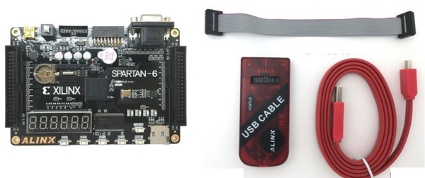 Kit FPGA Xilinx Spartan 6 AX309 + Mạch nạp – Vật Tư Giá Sỉ - Tổng Kho Solar