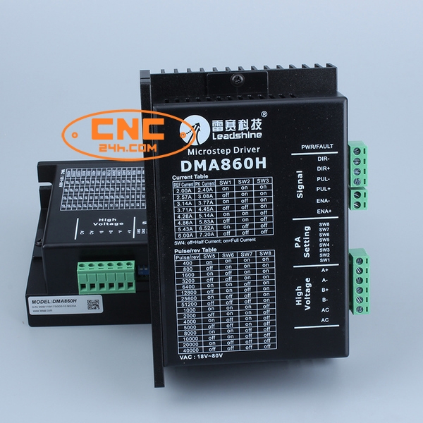 Driver động cơ bước DMA860H Leadshine chính hãng, chất lượng tốt CNC24H.COM