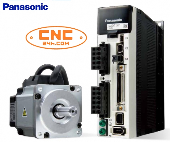 Servo Motor Panasonic 750W chính hãng, mới 100% CNC24H.COM