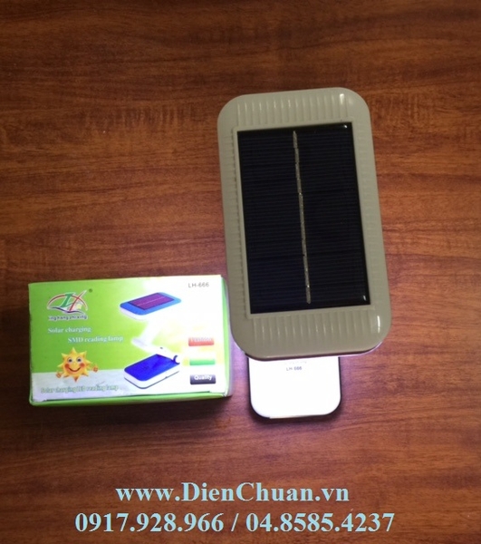 Đèn sạc Led để bàn tích hợp sạc pin năng lượng mặt trời