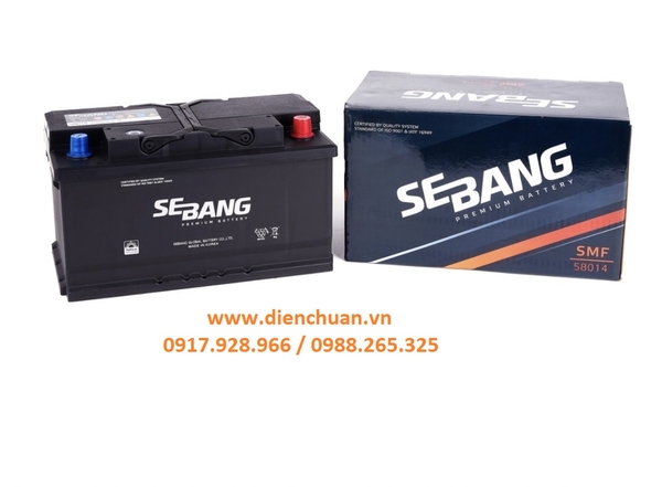 ẮC QUY SEBANG SMF 58014 (12V-80AH)