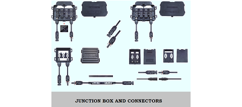 Junction box and connectors