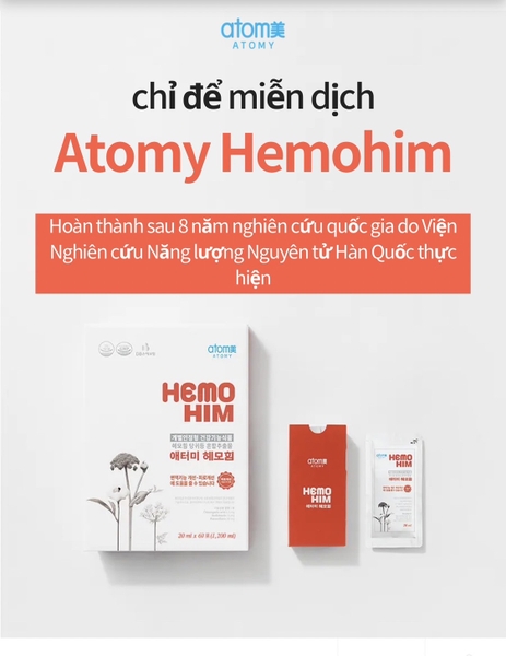 ATOMY HemoHim Plus - Đánh thức hệ thống miễn dịch cạn kiệt của bạn ...