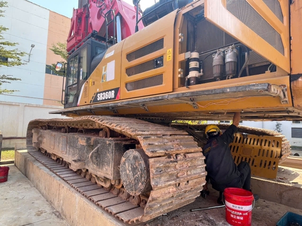 Máy Khoan Cọc Nhồi SR360 SANY Cũ 2019: Đường kính 2m5 | MH - CẦU NỐI ...