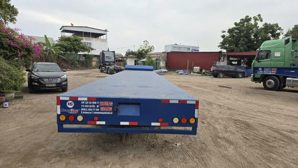 Fooc rút 4 giàn sàn phẳng ngang 2.5 mét, rút dài 27 mét chuyên chở hàng ...