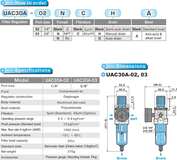 FILTER REGULATOR