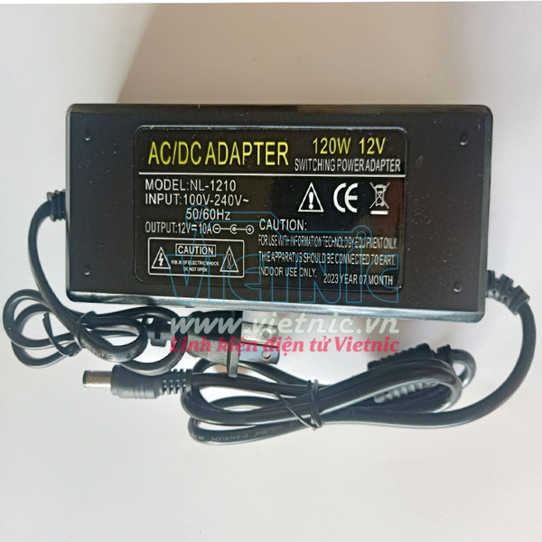ADAPTER 12V5A - AL1250 | www.vietnic.vn