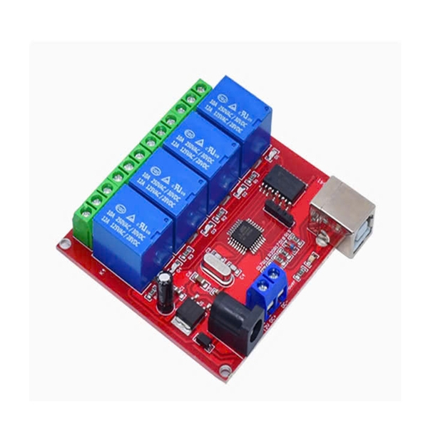 MODULE RELAY 4 KÊNH 24V GIAO TIẾP USB | www.vietnic.vn