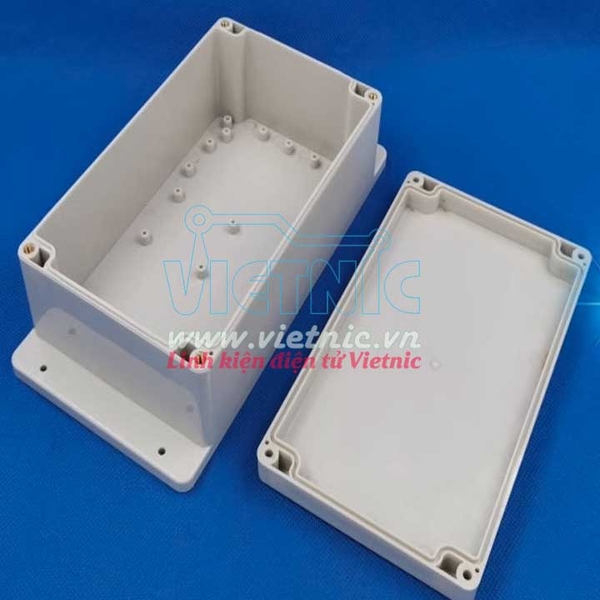 HỘP NHỰA 240X120X75mm CHỐNG NƯỚC CÓ TAI | www.vietnic.vn