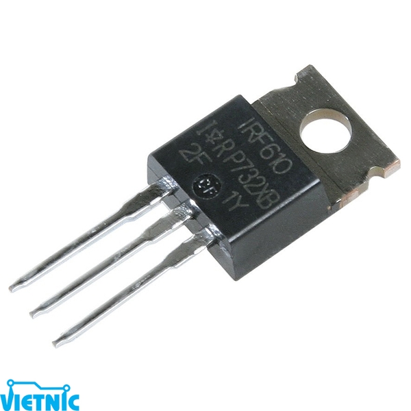 IRF610 - 3.5A 200V Tháo mạch | www.vietnic.vn