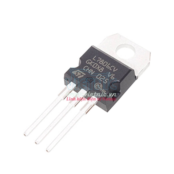 L7806CV TO-220 Positive Voltage Regulator | www.vietnic.vn