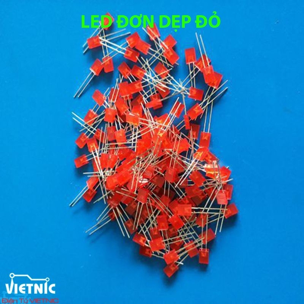 LED ĐƠN DẸP ĐỎ | www.vietnic.vn