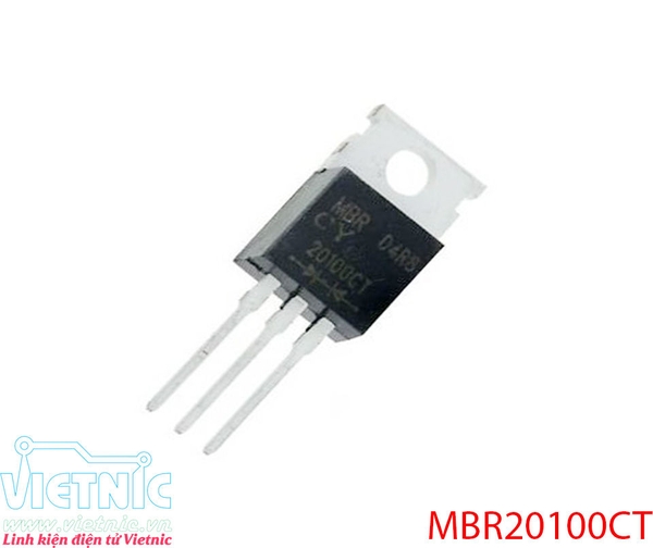 MBR20100CT Schotky Diode 100V/20A | www.vietnic.vn