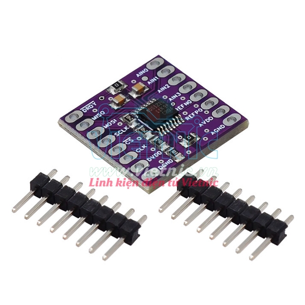 Module ADC ADS1220 24-bit giao tiếp SPI | www.vietnic.vn