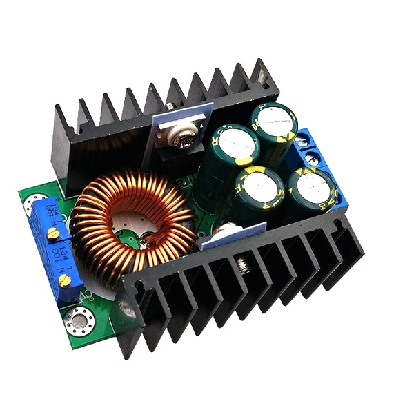 MODULE HẠ ÁP 12A - BUCK DC-DC 12A CÓ ĐÈN BÁO SẠC | www.vietnic.vn